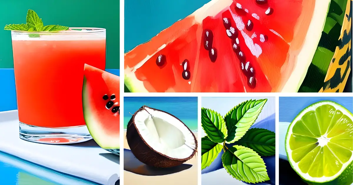 Melancholy Fix: Watermelon Cooler - Mighty Mocktail