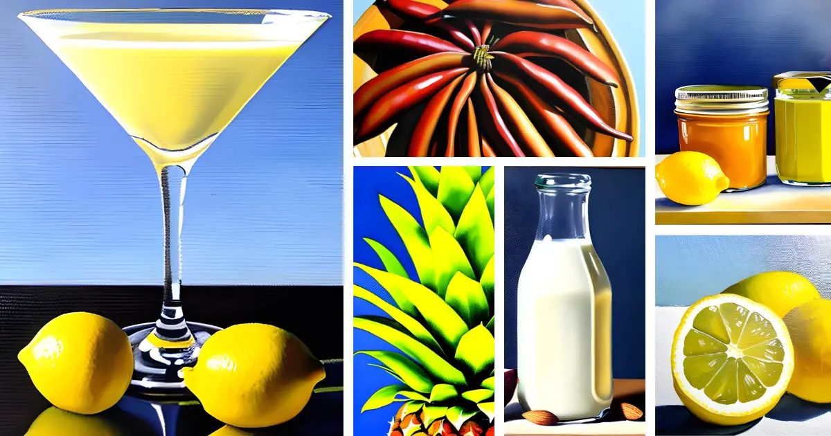 Luscious Lemon: Alcohol-Free Lemon Curd Martini