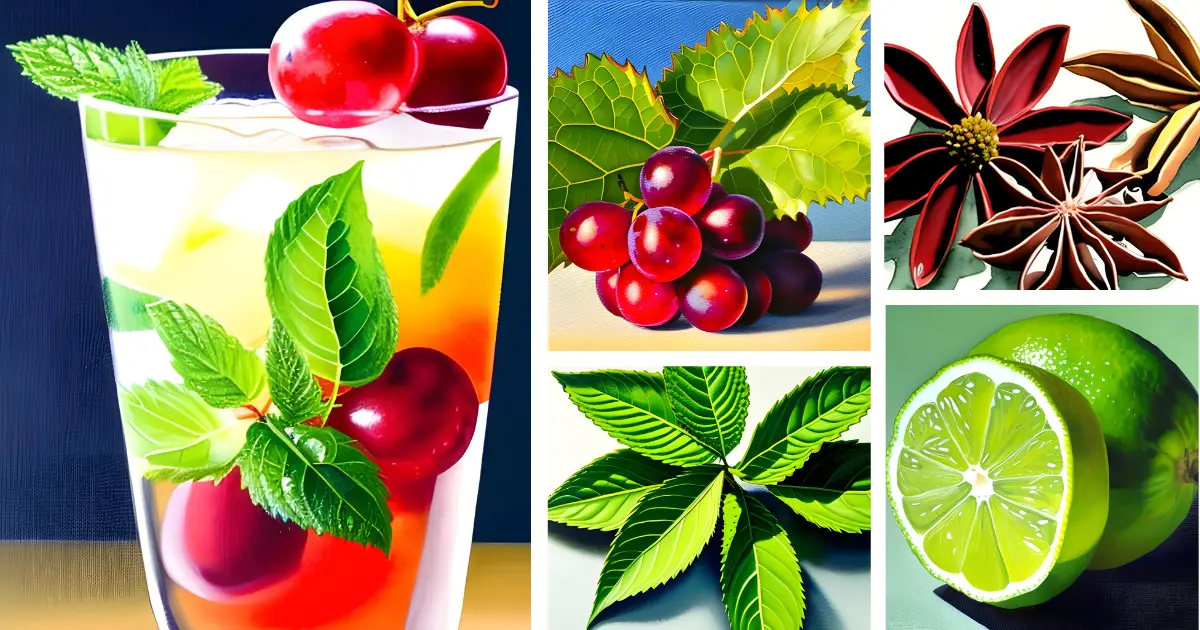 Edge of Grapeness: Alcohol-Free Grape Anise Cooler